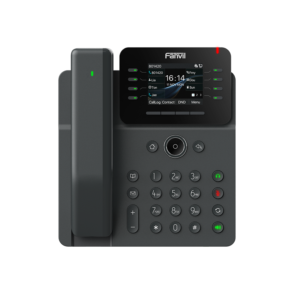 Fanvil V62 Pro Medium-Level Dual Gigabit PoE IP Phone Wireless Handset ...